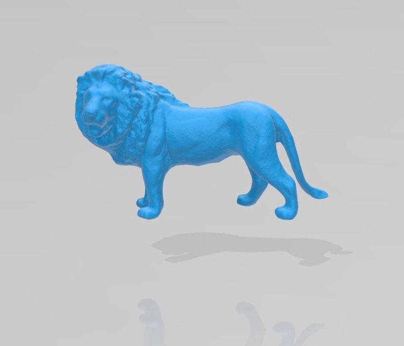 African Savanna With 5 Unique Safari Animal STL Files / 3D Model Pack ...