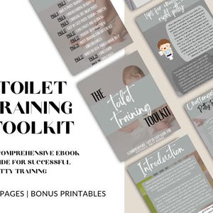 Potty Training Ebook: Toilet Training Toolkit Guide (digital Download ...