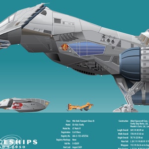 Firefly Serenity Transport Limited Edition Signed Numbered Spaceship ...