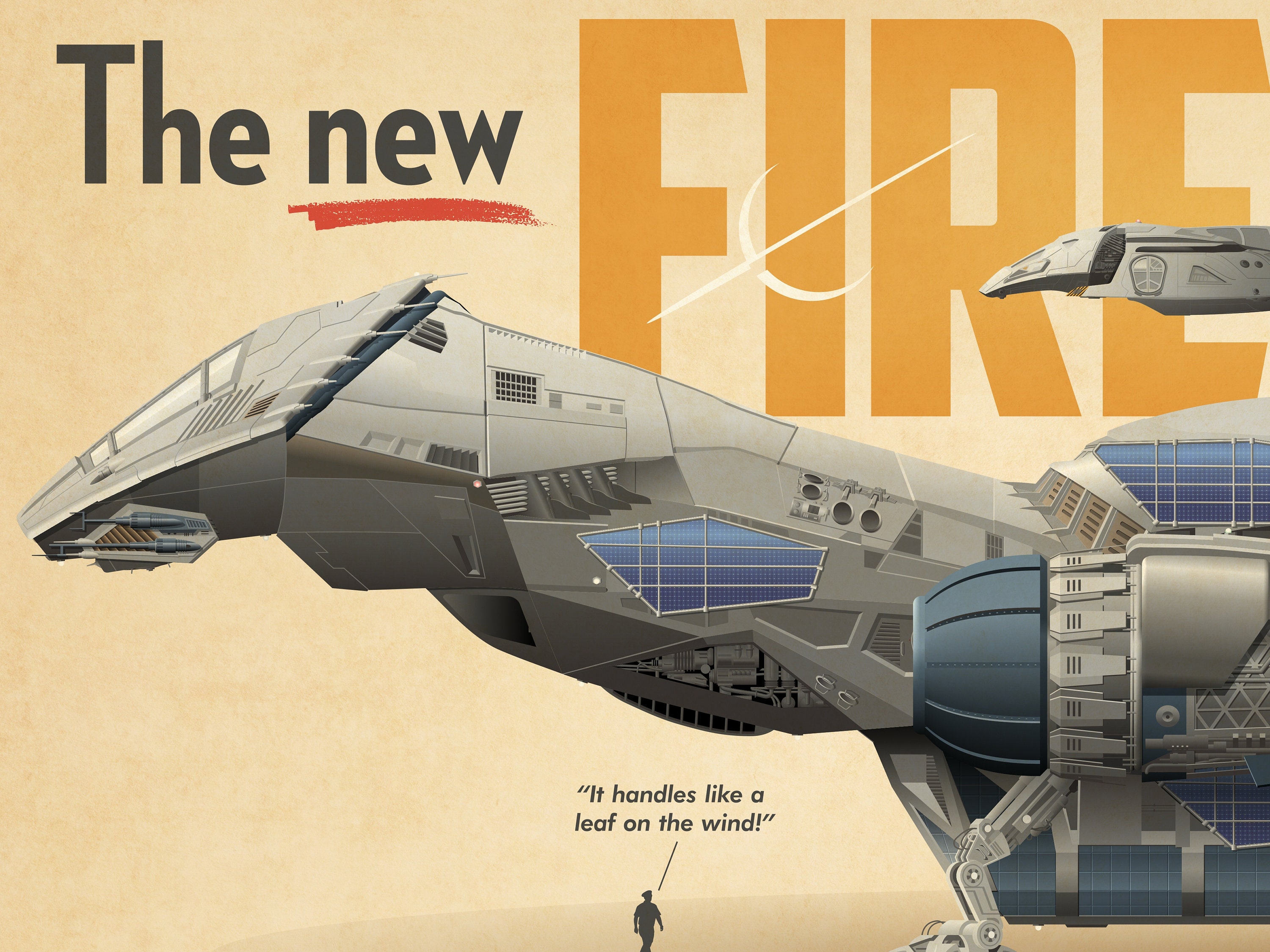 Vintage Serenity Firefly Magazine Ad Limited Edition Signed Numbered ...