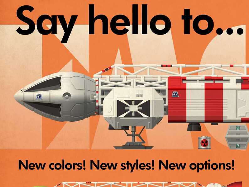 Vintage Space 1999 Eagle Magazine Ad Limited Edition Signed Numbered ...