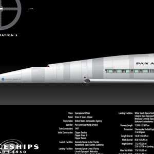 Orion Space Clipper 2001 A Space Odyssey Limited Edition Signed ...