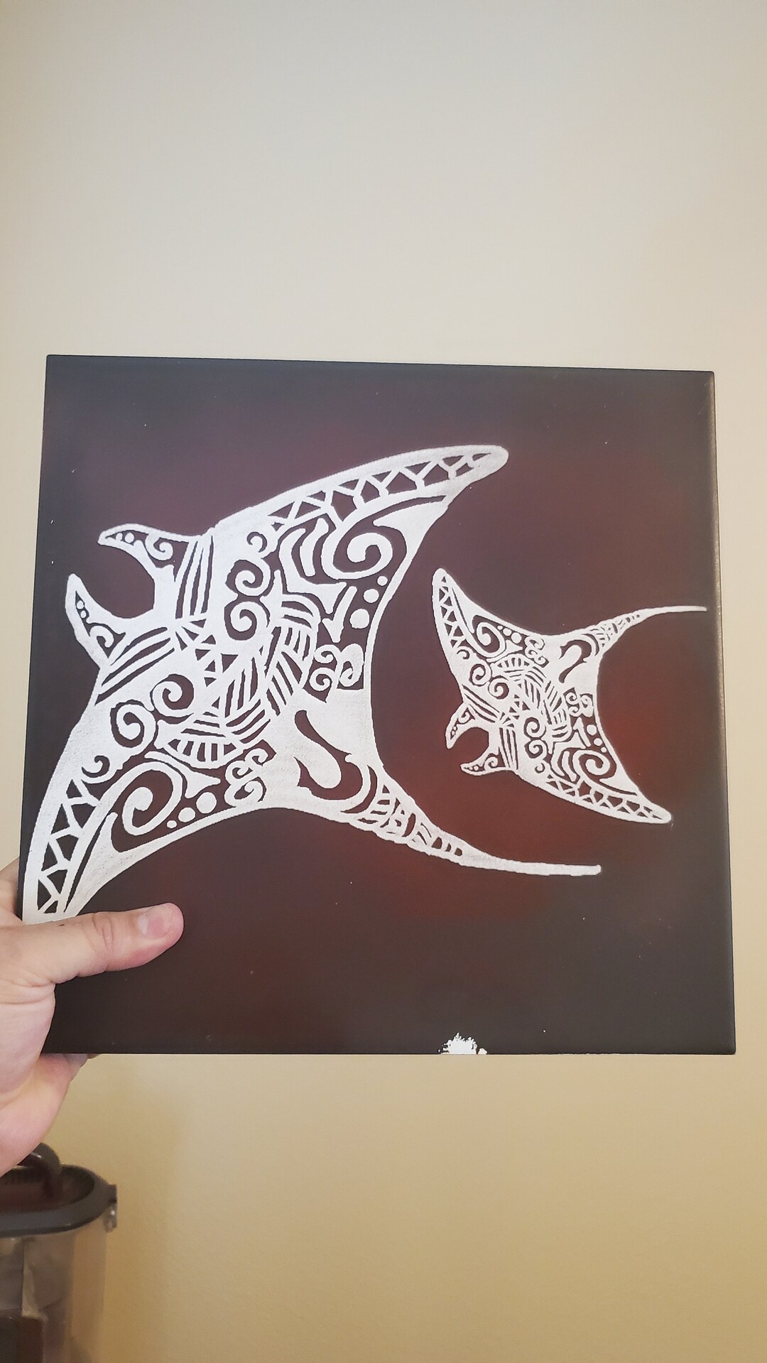 Custom Stingray Tile - Etsy