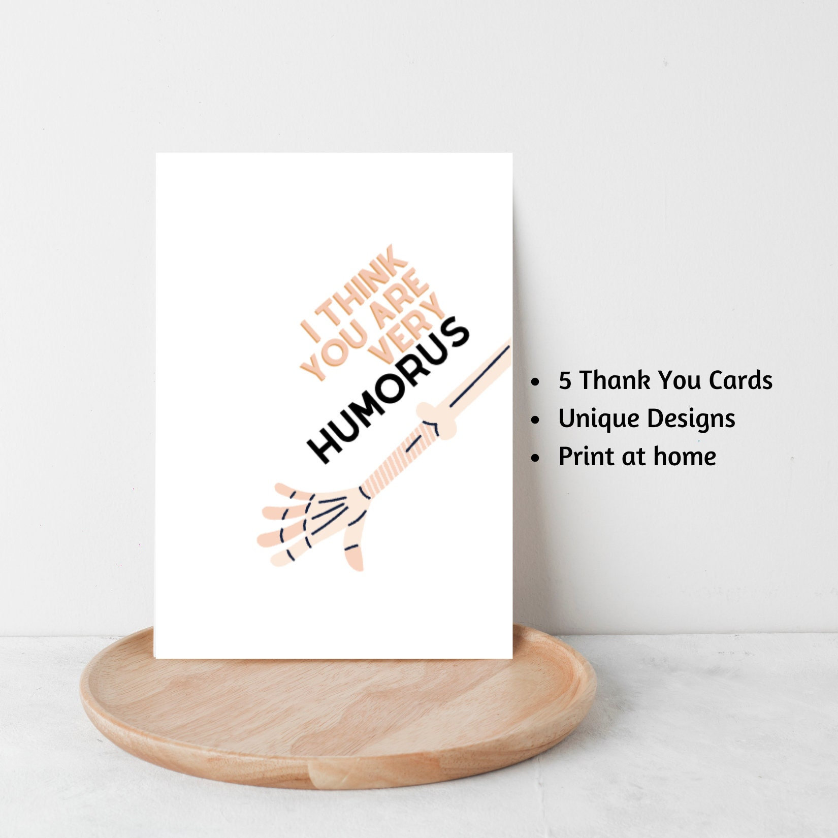 Anatomy Themed Printable Thank You Cards - Etsy