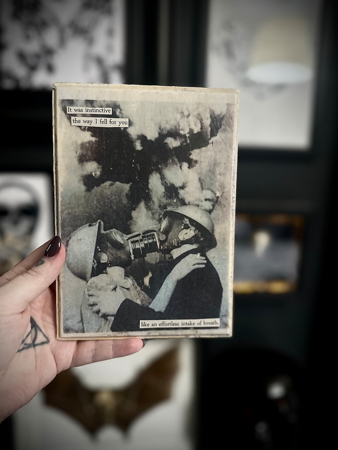 Gothic Macabre Creepy Obscure Dark Quoted Image Transfer - Etsy