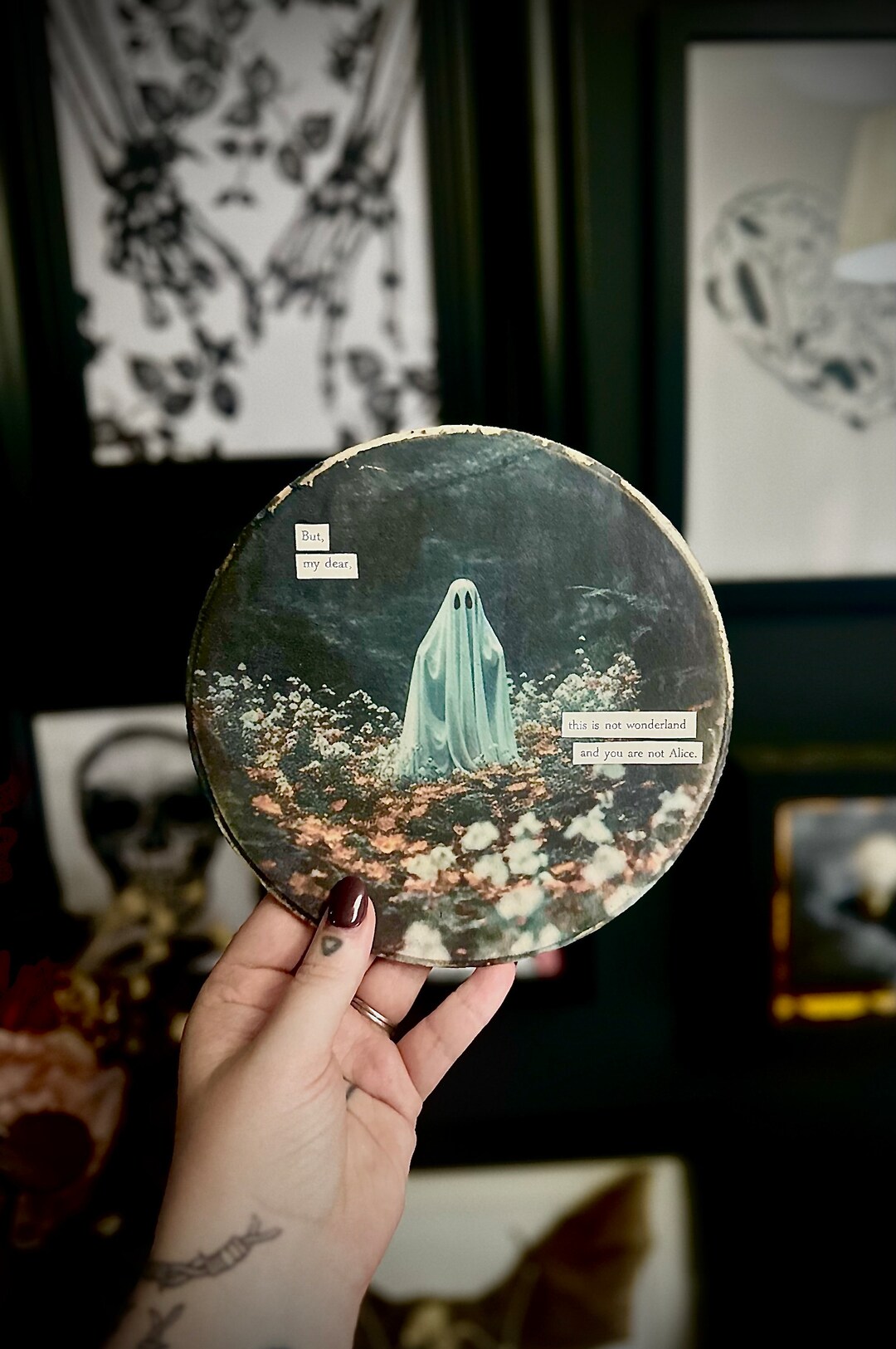 Gothic Macabre Creepy Obscure Dark Quoted Image Transfer - Etsy