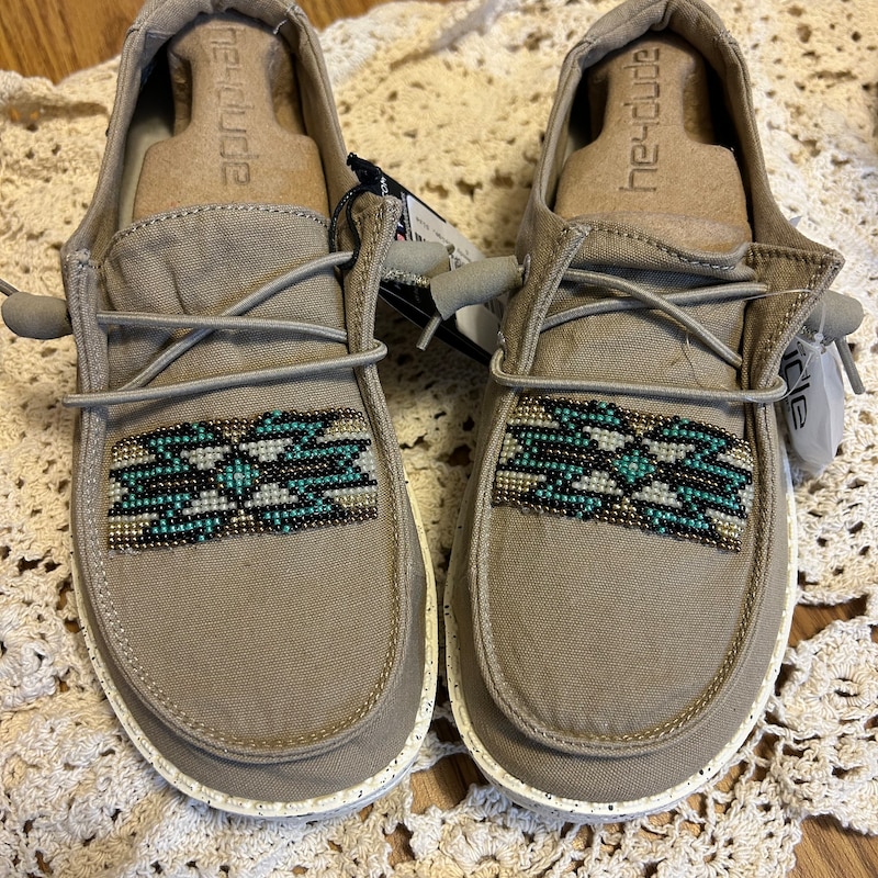 Beaded Hey Dudes - Etsy