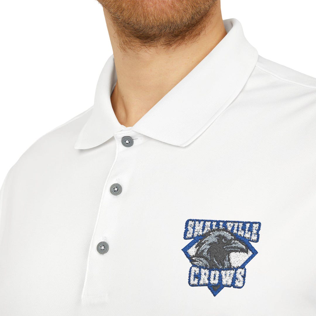 Smallville Crow Performance Polo Shirt [blue Variant] - Etsy