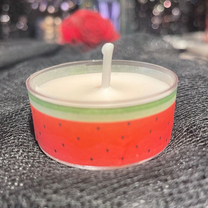 Watermelon Candle - Etsy