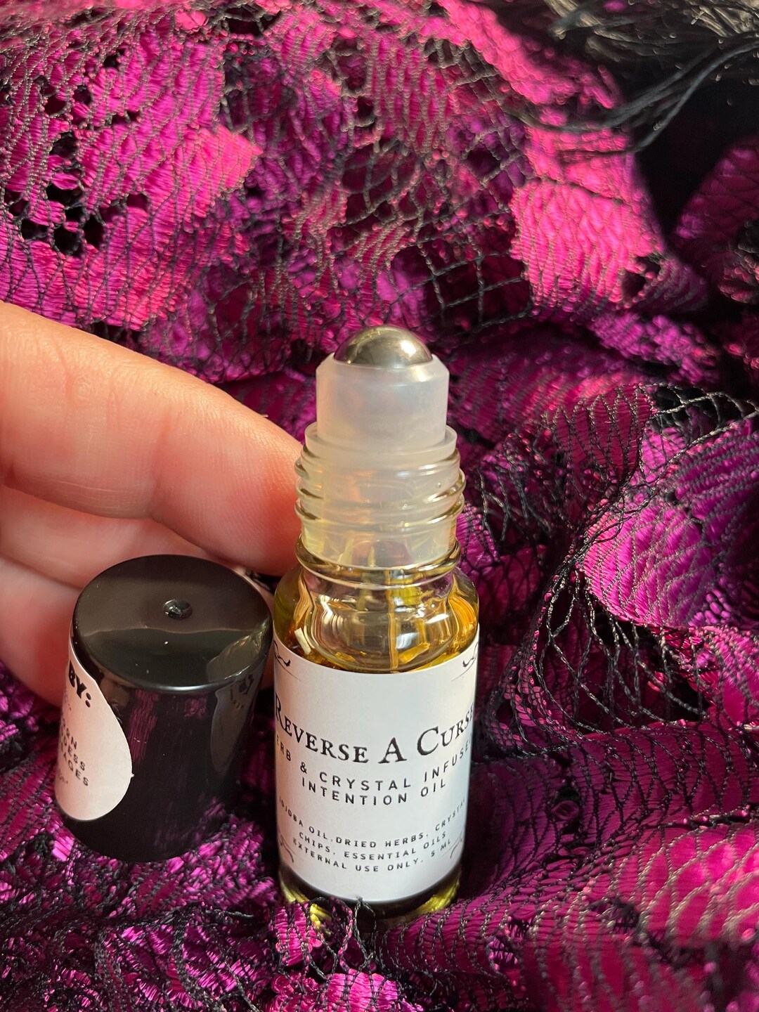 Reverse A Curse Oil: Hex Breaking, Protection Ritual - Blue Tiger's Eye ...