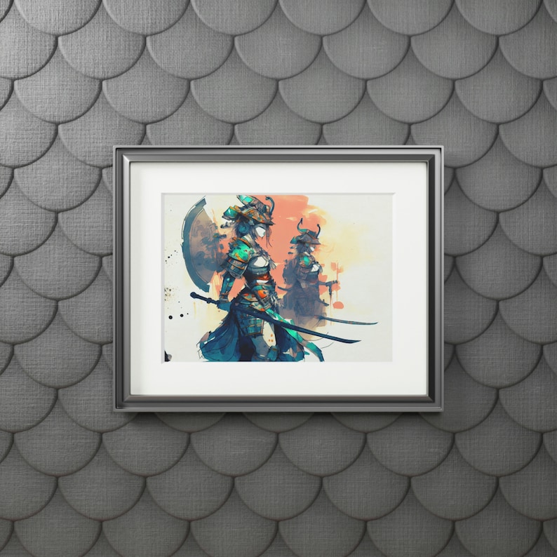 Tomoe Gozen 02 Legendary Samurai Onna-musha Fine Art Print - Etsy