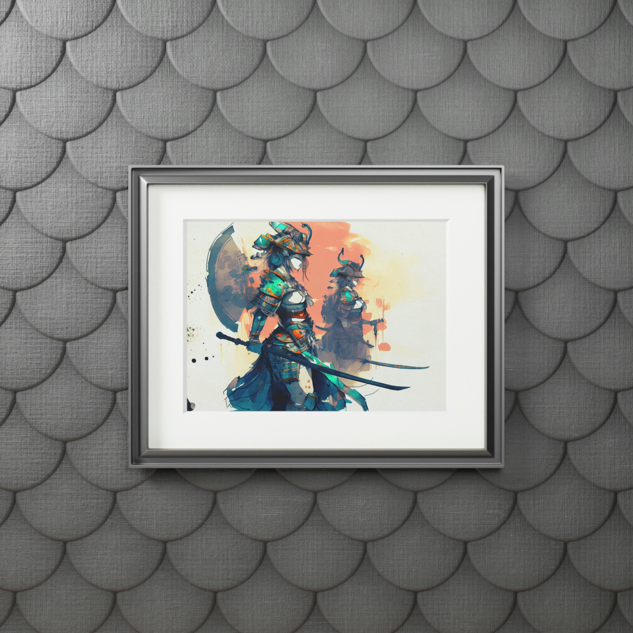 Tomoe Gozen 02 Legendary Samurai Onna-musha Fine Art Print Fitness ...