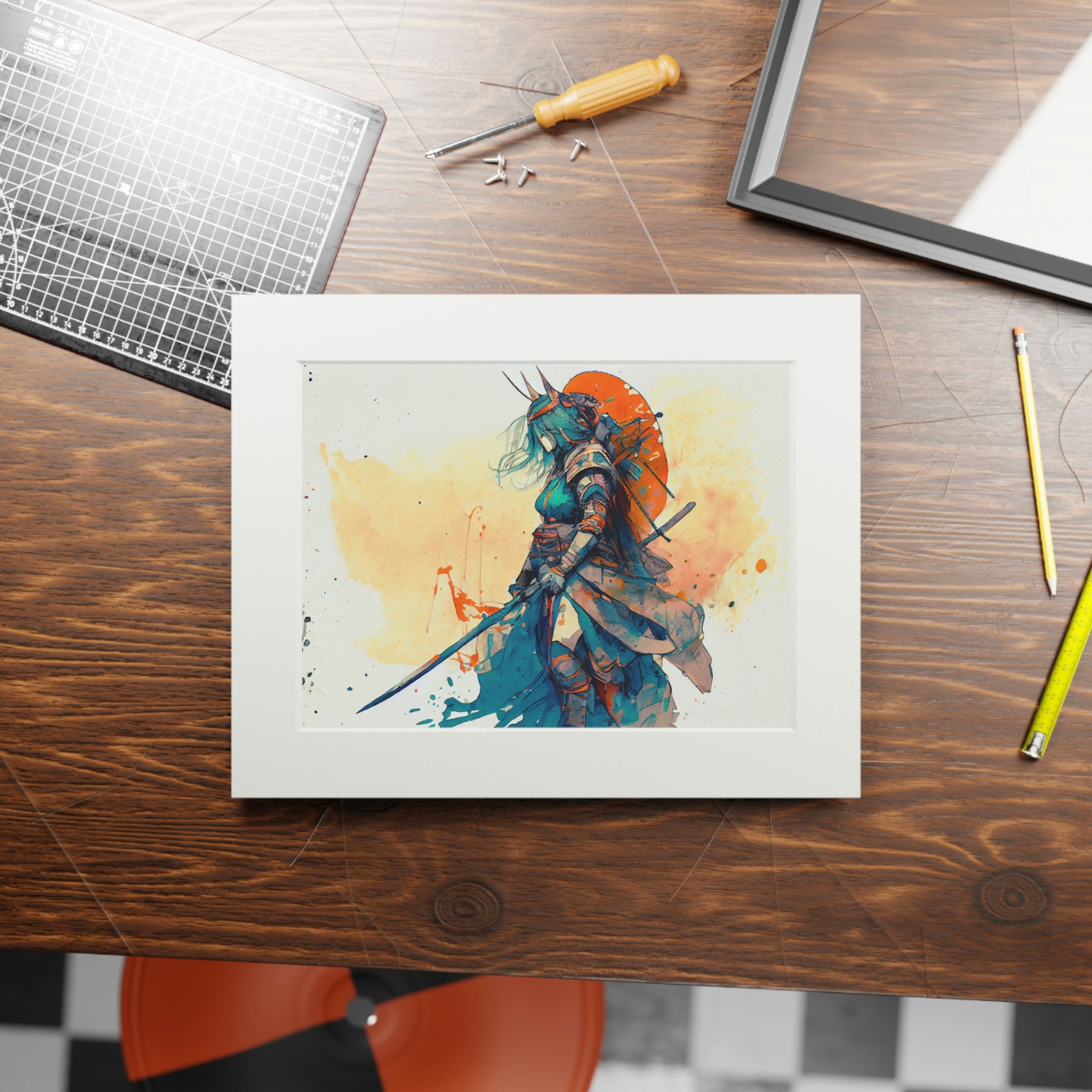 Tomoe Gozen 03 Legendary Samurai Onna-musha Fine Art Print Fitness ...
