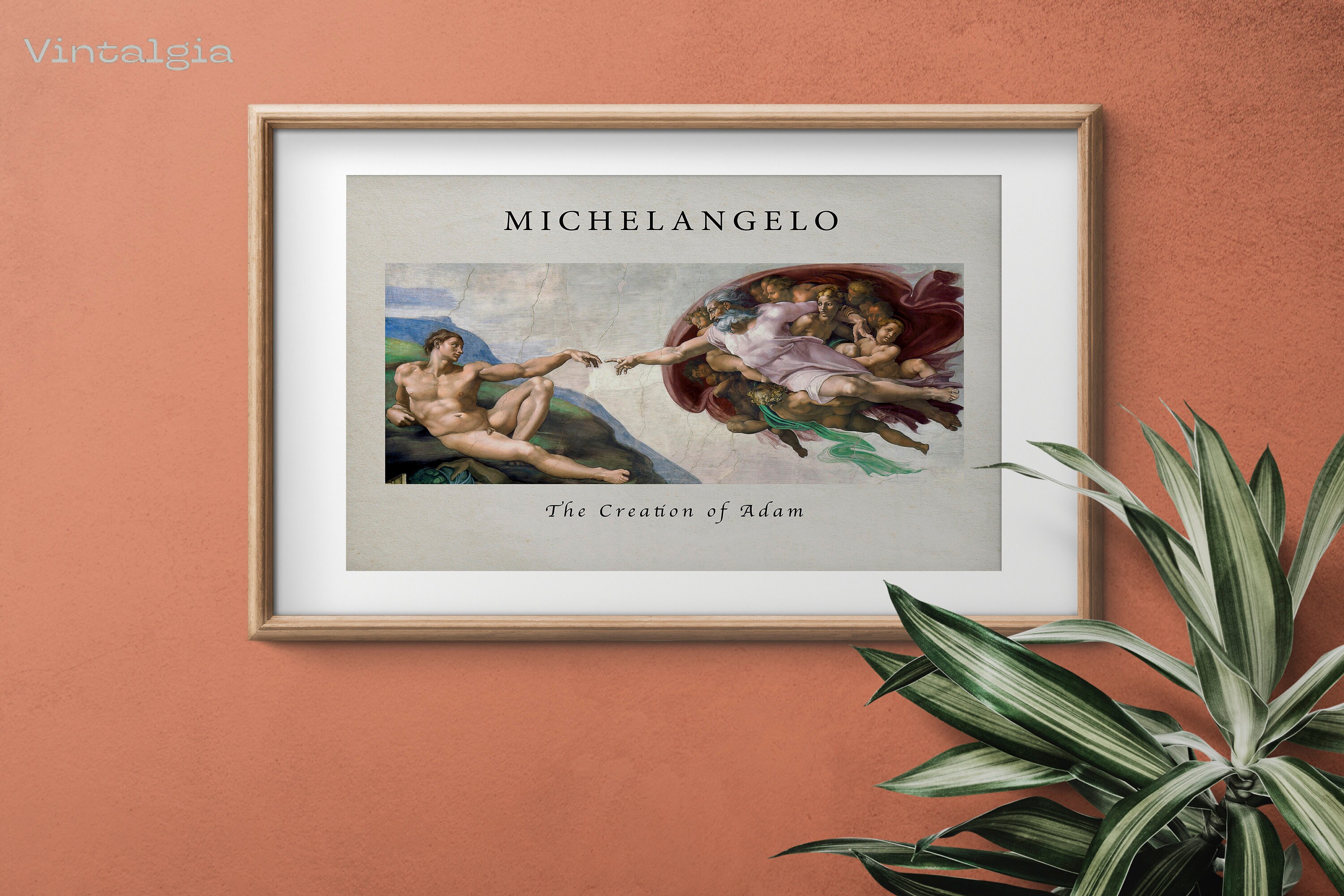 The Creation of Adam Michelangelo Religious Art Renaissance Art ...