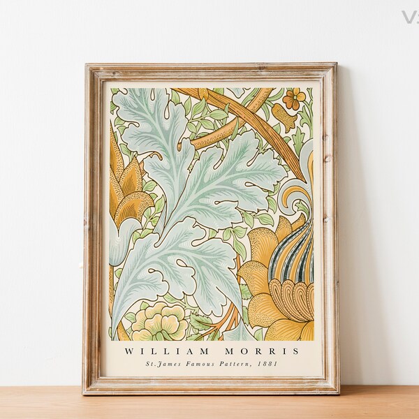 William Morris - Etsy