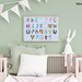 Whimsical Animal Alphabet Poster Nursery Decor Alphabet Poster Animal ...