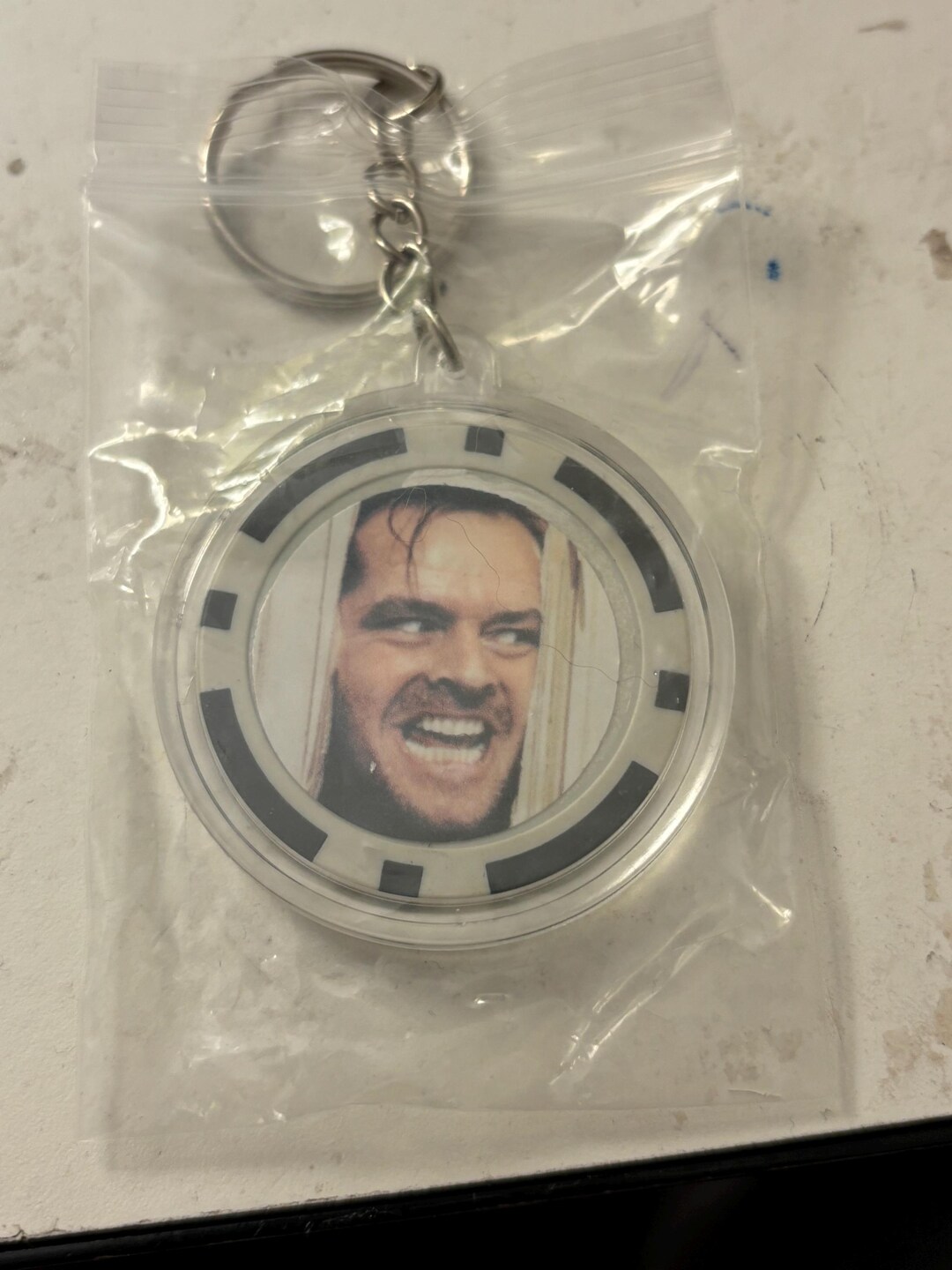 The Shining Poker Chip Keychain - Etsy