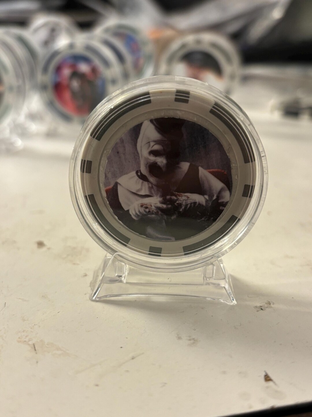 Terrifier Poker Chip Display - Etsy