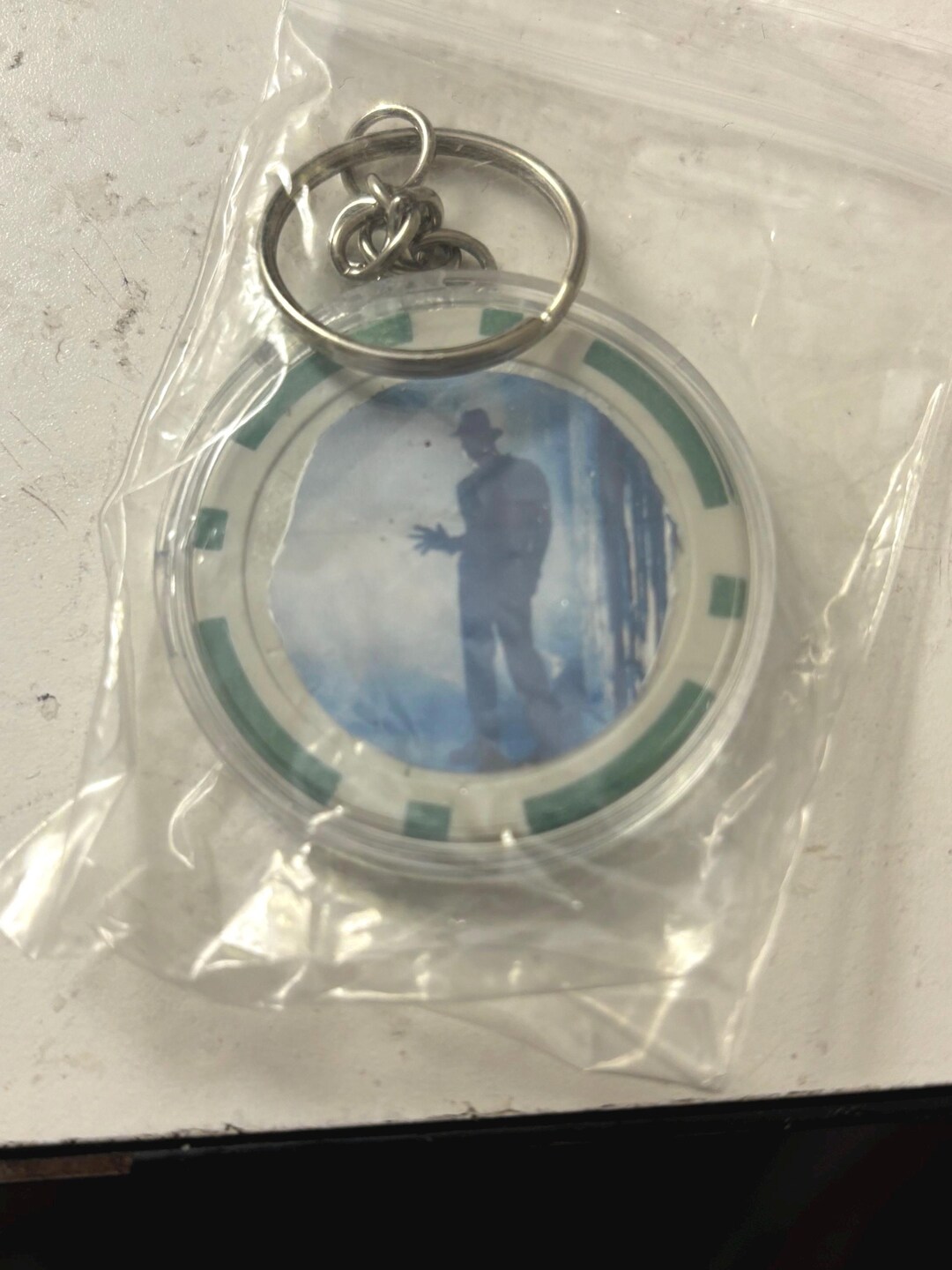 Freddy Krueger Poker Chip Keychain - Etsy