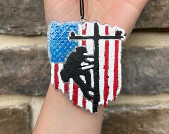 Linemans Wife Car Freshie, Car Freshie, Girly Freshie, Lineman Freshie ...