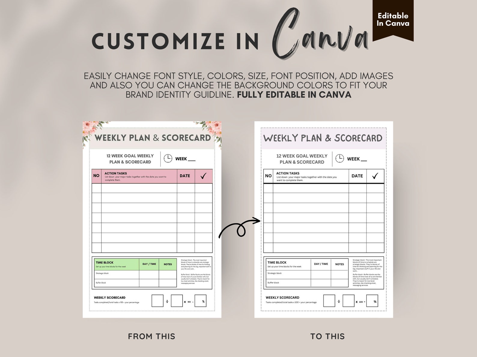 Life Coaching Worksheet, PLR Life Coaching Program, Editable Templates ...