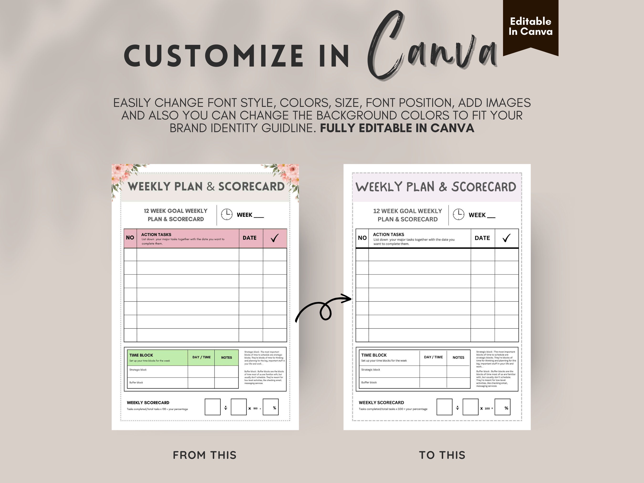 Life Coaching Worksheet, PLR Life Coaching Program, Editable Templates ...