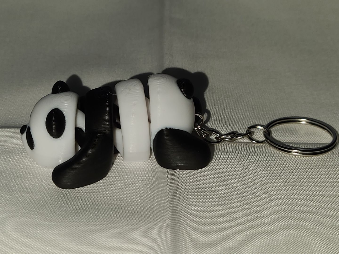 3D Printed Panda Keychain - Etsy