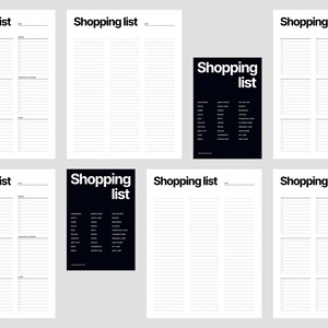 Ultimate Shopping List & Grocery List | Customizable Grocery Shopping ...