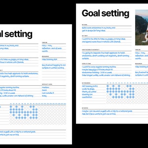 Goal Setting Worksheet and Reflection Worksheet | Productivity and ...