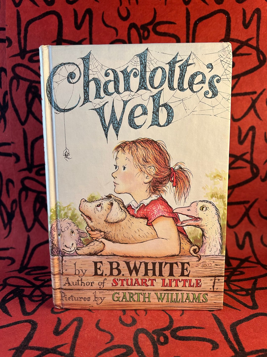 Charlotte's Web by E. B. White (1980 Harper & Row Edition Hardcover) - Etsy