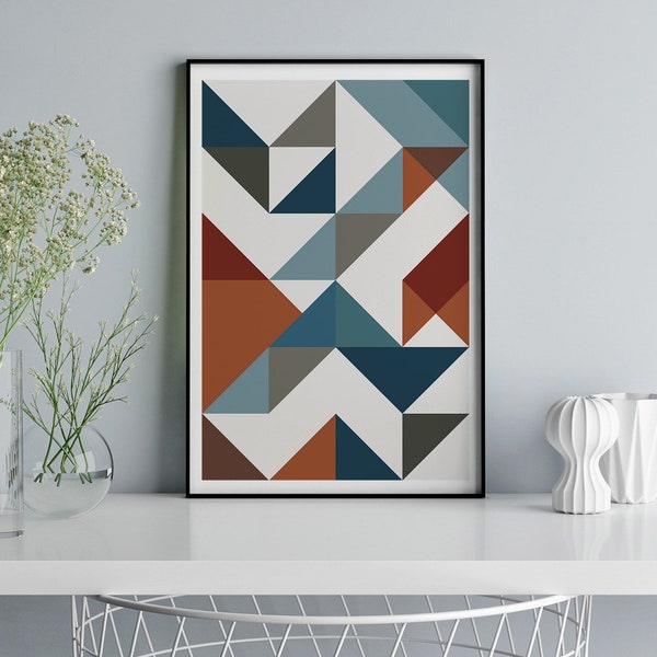 Print Geometric - Etsy