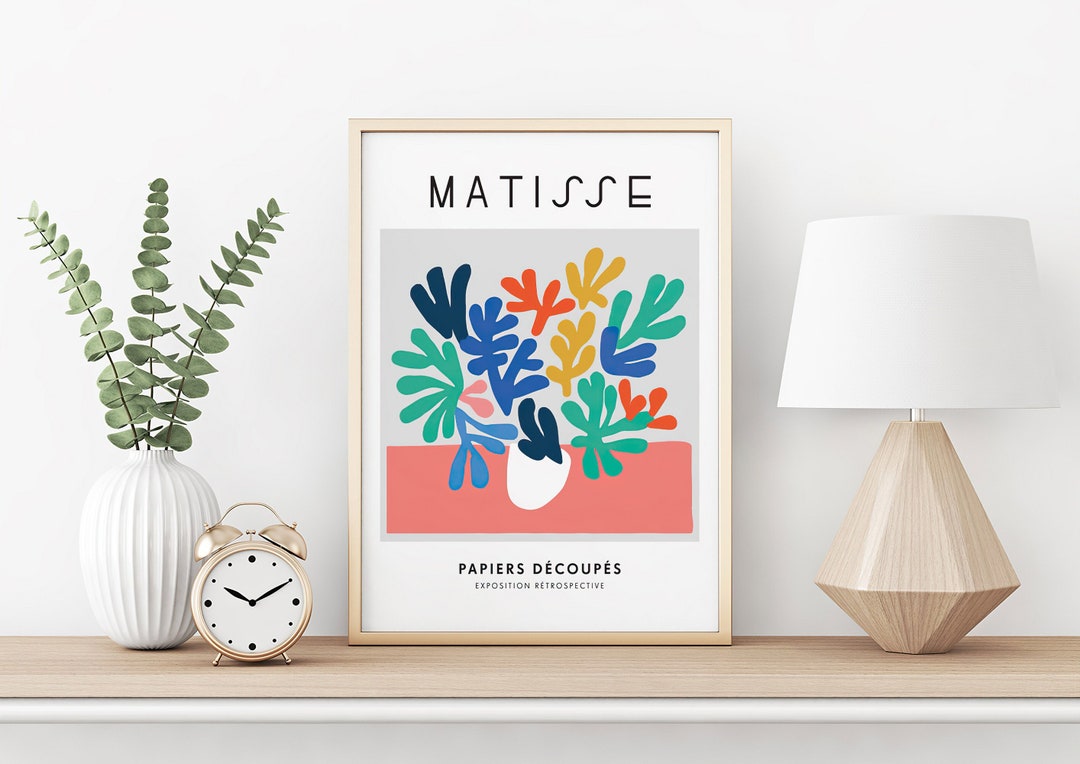 Henri Matisse Botanical Print, Matisse Exhibition Poster, Plants ...