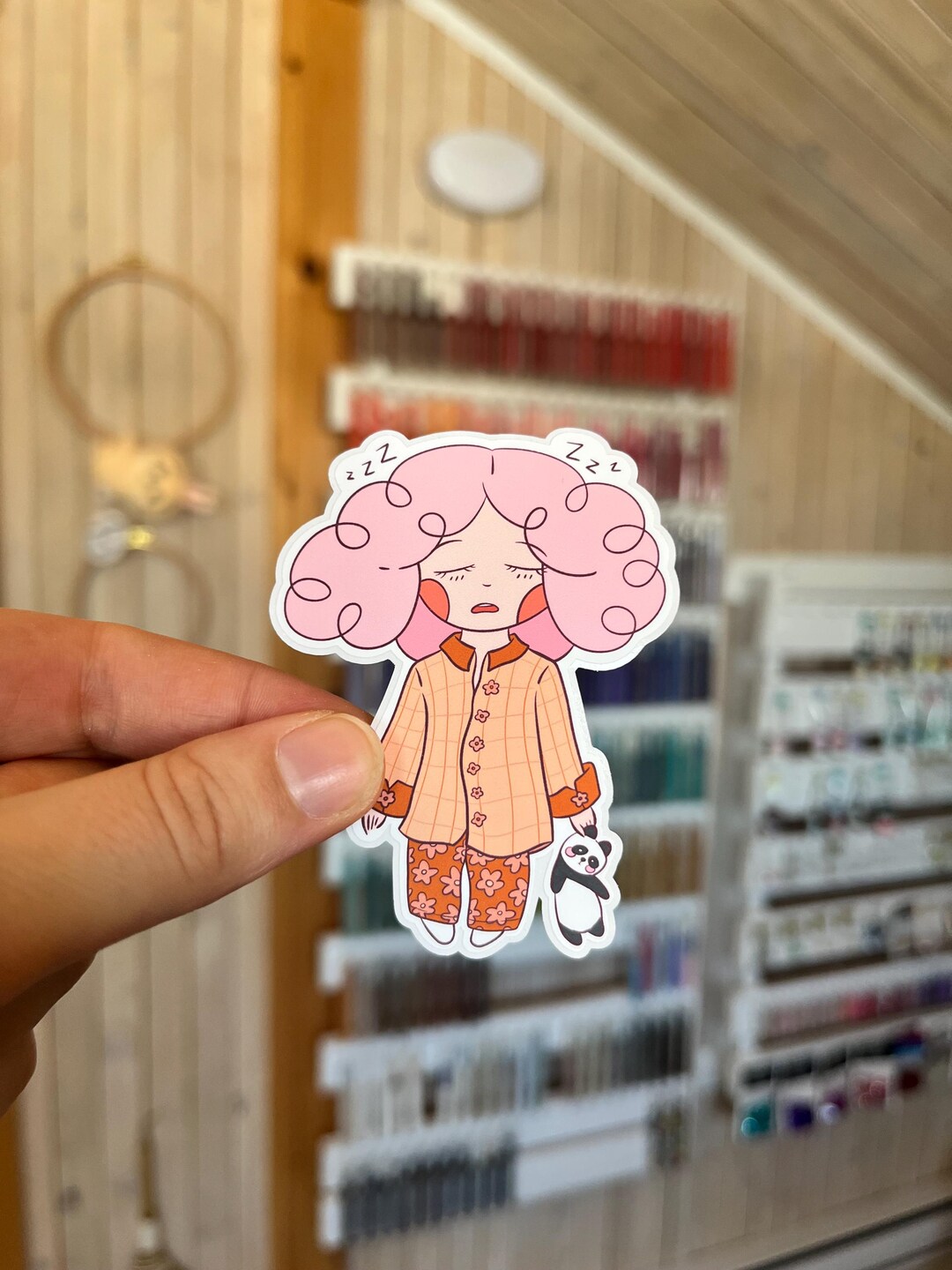 Lili Kawaii Girl Sticker Pack | Matte Vinyl Sticker | Laptop Decal ...