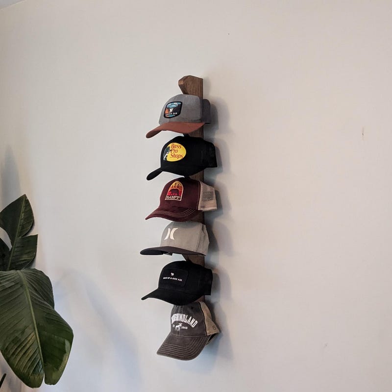 Wood Hat Rack - Etsy
