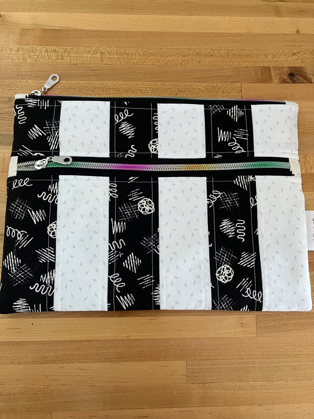 Ttpd-themed Quilted Double Zipper Pouch - Etsy