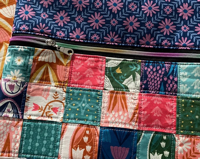 Endpaper Patchwork Project Bag - Etsy