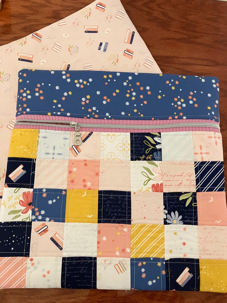 Between the Pages Patchwork Project Bag - Etsy