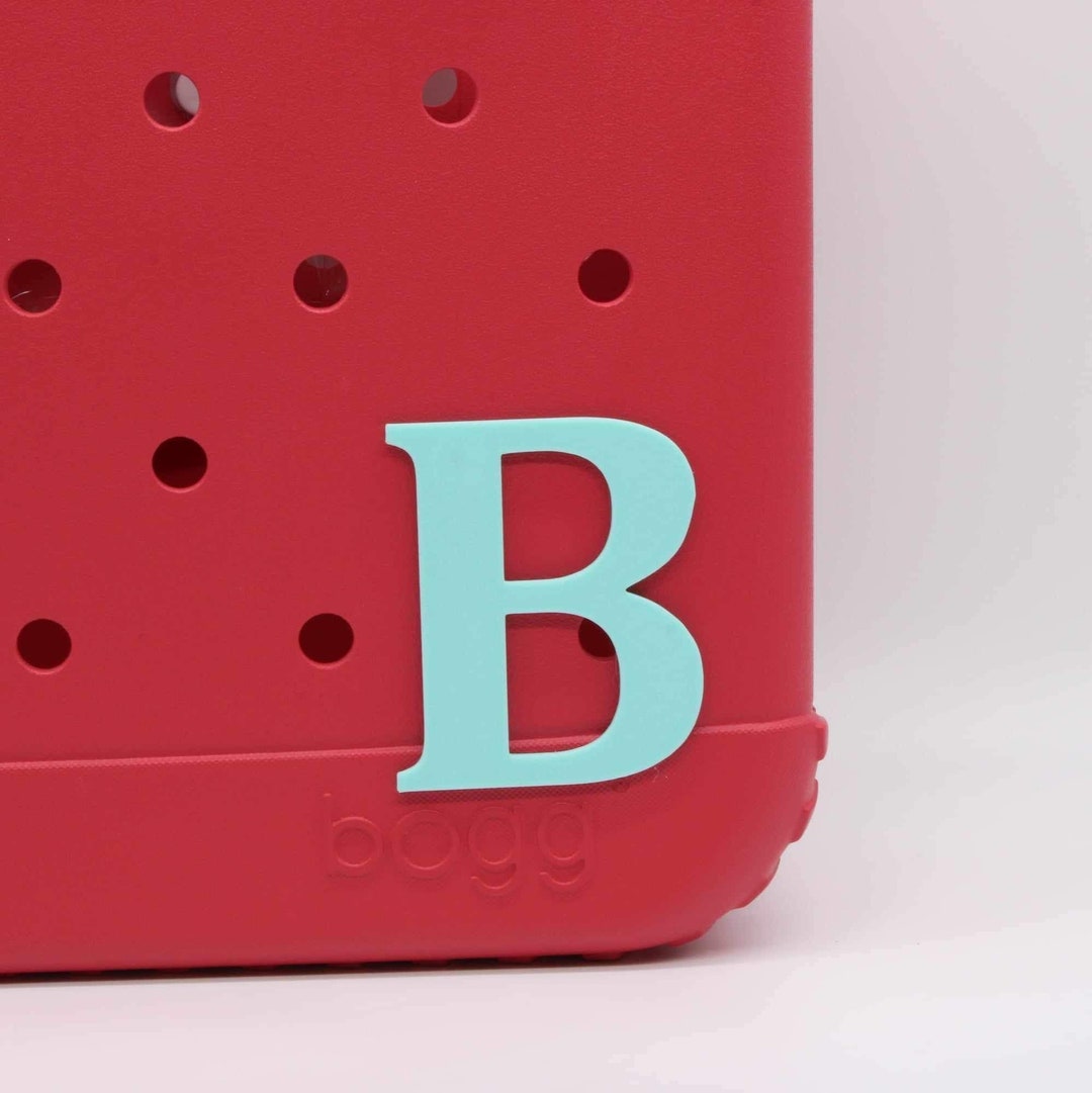 Bogg Bag Initial Charm Large Bogg Accessories Summer Monogram Charm - Etsy
