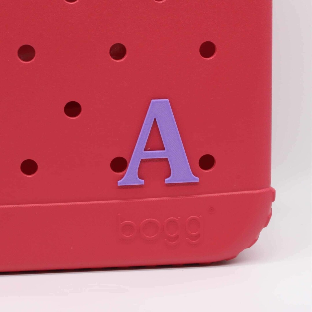Bogg Bag Initial Charm Mini Bogg Accessories Summer Monogram Charm - Etsy