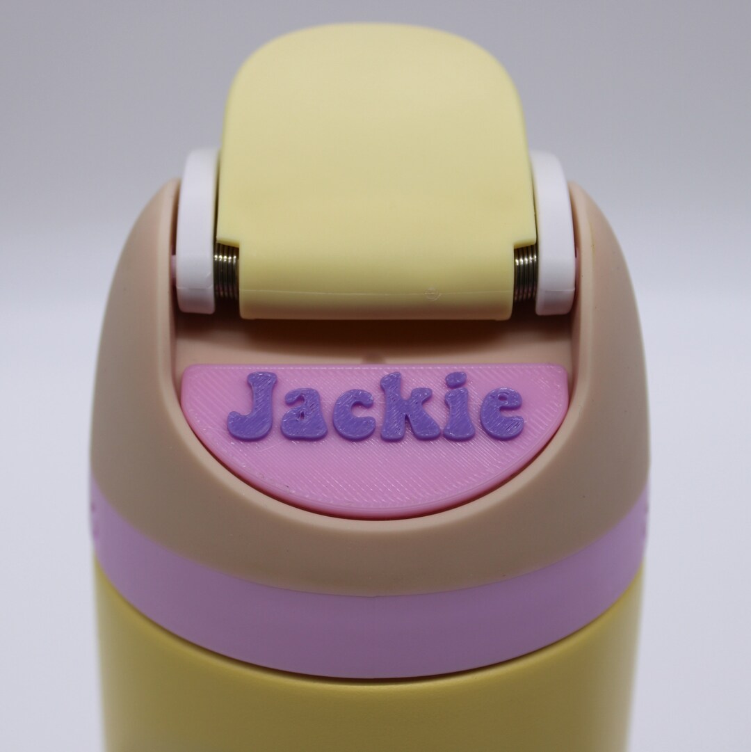 Personalized Owala Name Plate, Owala Name Plate, Owala Freesip Lid ...