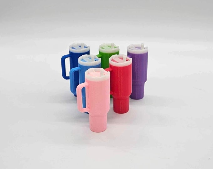 Elf Stanley Christmas Cup| Dollhouse Mini Water Cup| Elf Drinking Cup ...