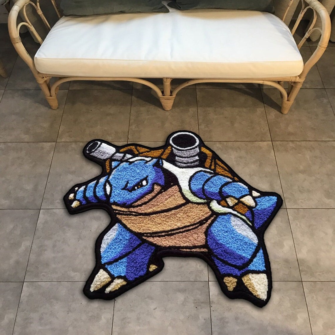 Buy Pokémon Anime Rug Handmade , Blastoise Rug Custom Rug for Rooms and ...