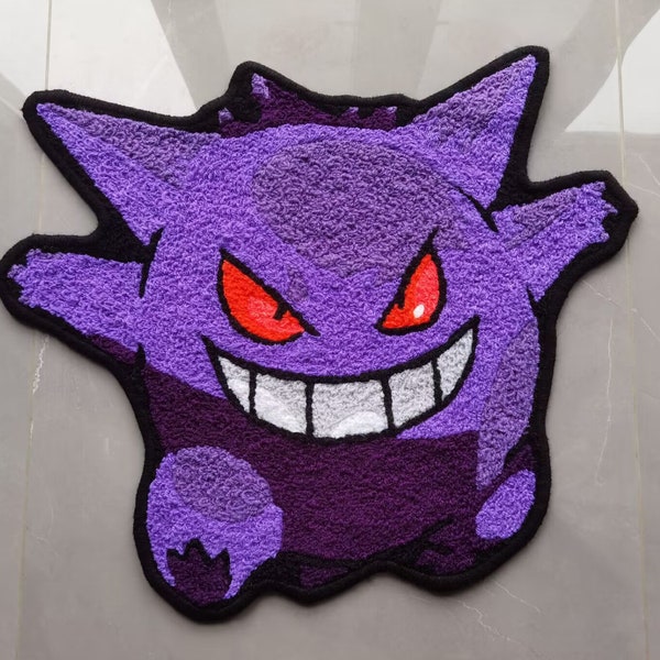 Gengar Rug - Etsy