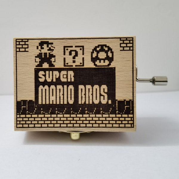 Super Mario Wood Box - Etsy UK