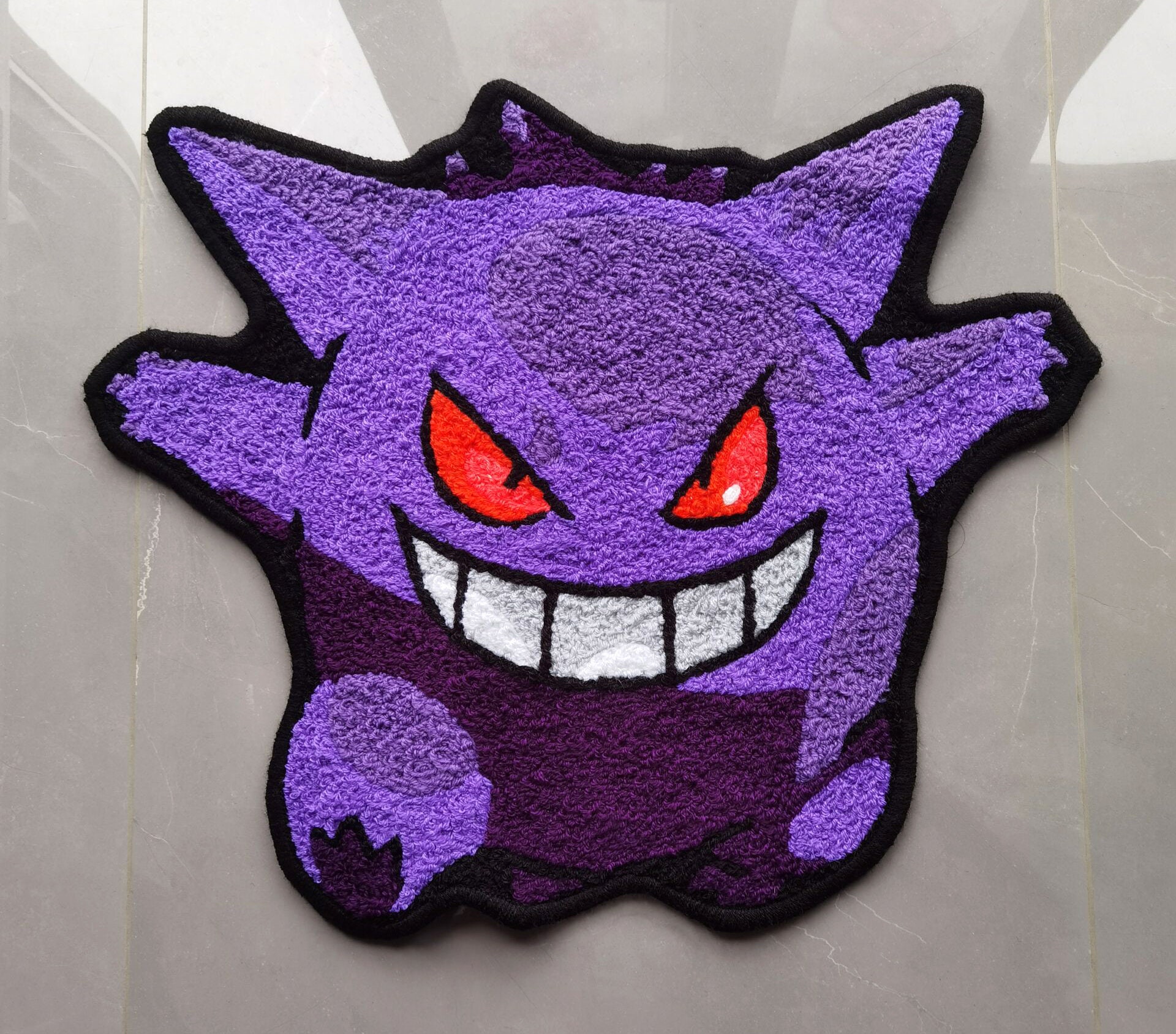 Pokémon Anime Rug Handmade ,gengar Rug Custom Rug for Rooms and Living ...