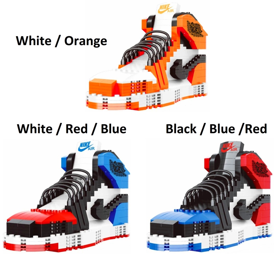 Sneaker Building Blocks, Shoe Building Blocks, Block Set for Sneaker ...
