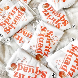 Spritz Squad SVG Spritz Squad PNG Bridal Party Shirt Bachelorette Shirt ...