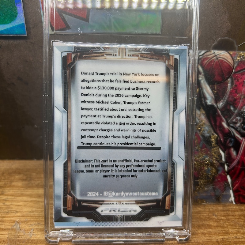 President Trump Trading Cards - Etsy