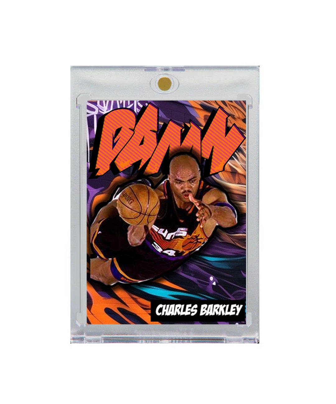 Charles Barkley Custom Damn! REFRACTOR! Limited to 10 - MUST SEE by ...