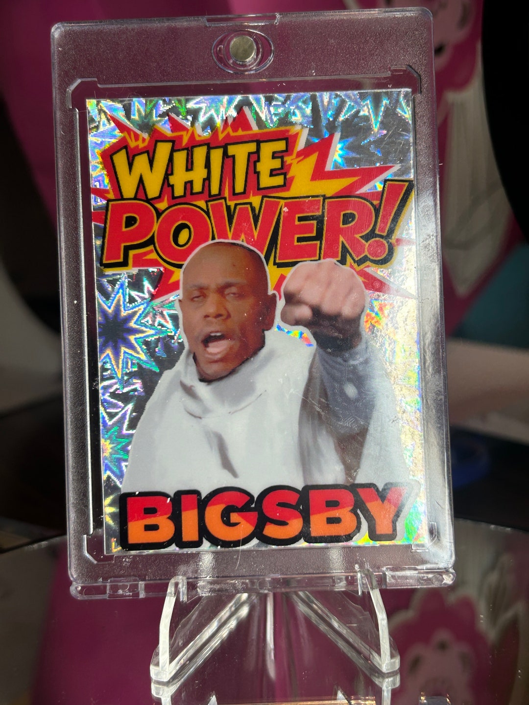 Custom “clayton Bigsby” Art Card – Holographic, Premium Refractor, and ...